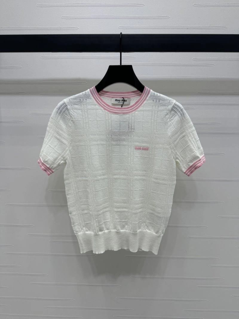 Precise copy Miu Miu T-Shirts