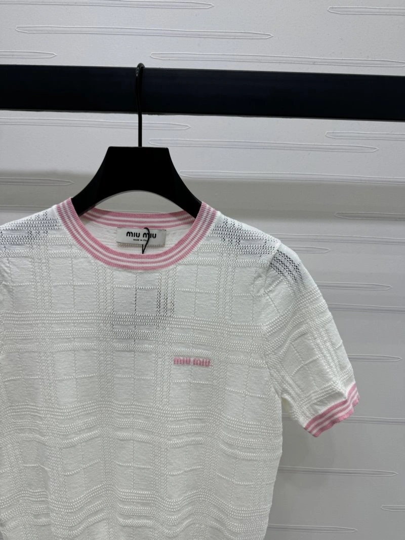Precise copy Miu Miu T-Shirts