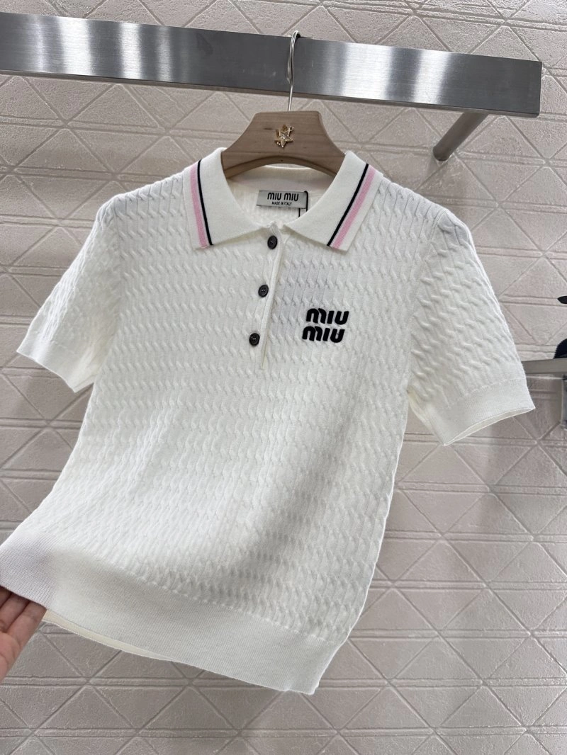 Precise copy Miu Miu T-Shirts