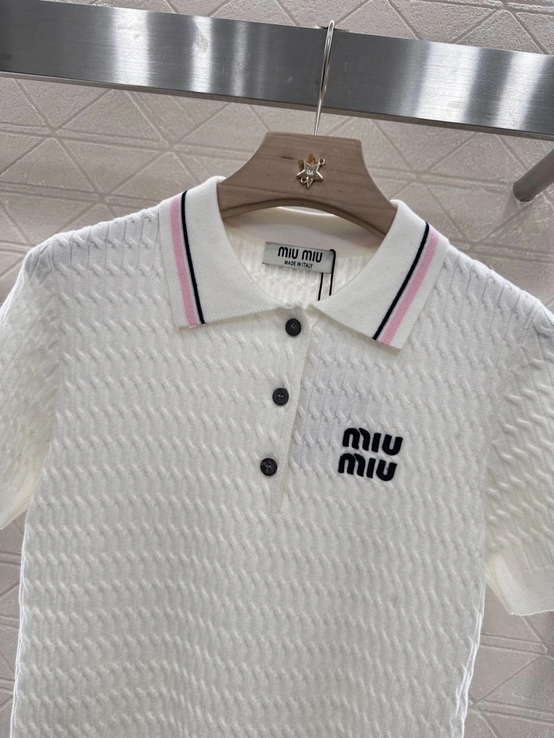 Precise copy Miu Miu T-Shirts
