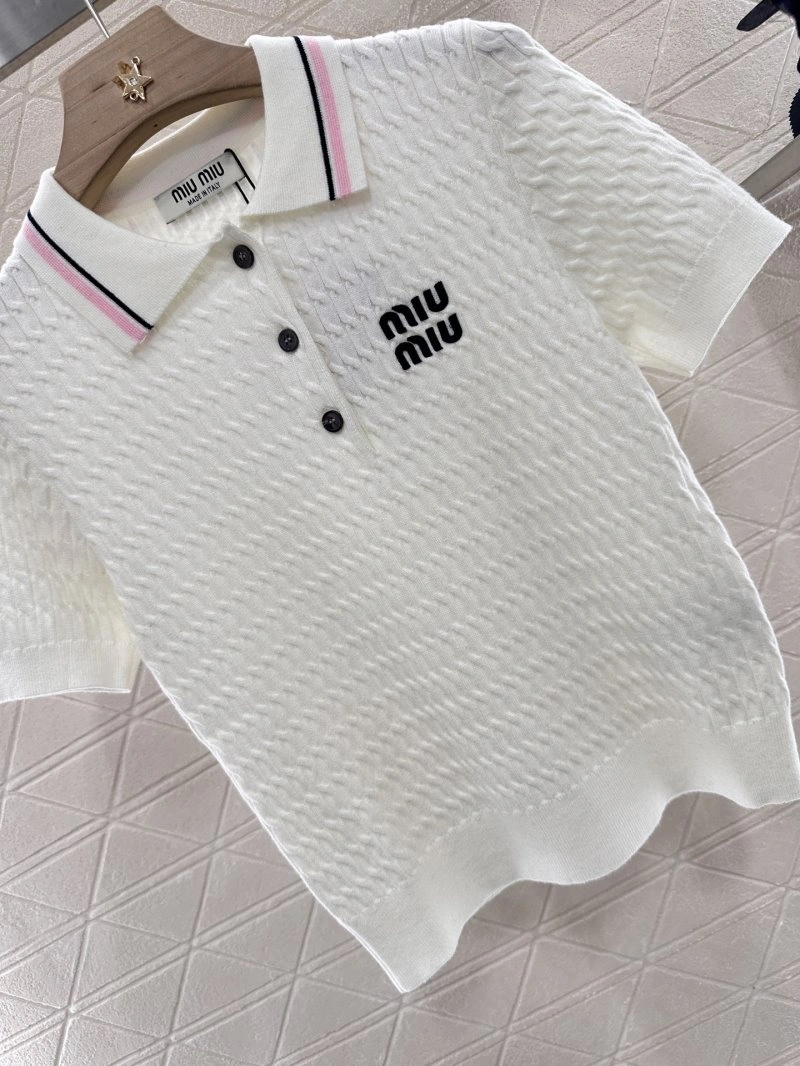 Precise copy Miu Miu T-Shirts
