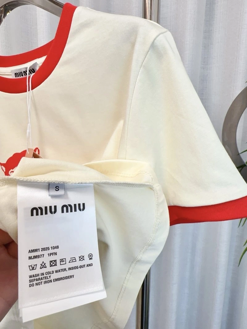 Top match Miu Miu T-Shirts