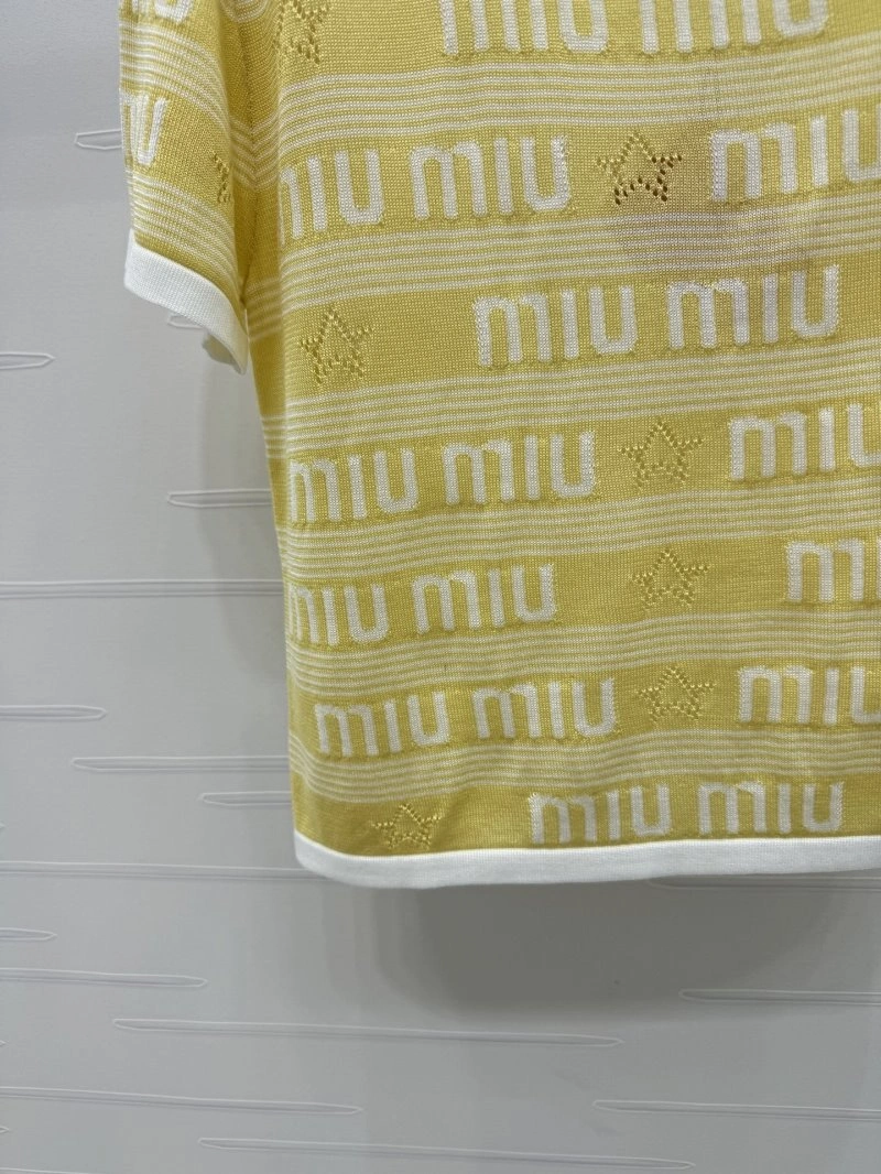 Exact replica Miu Miu T-Shirts