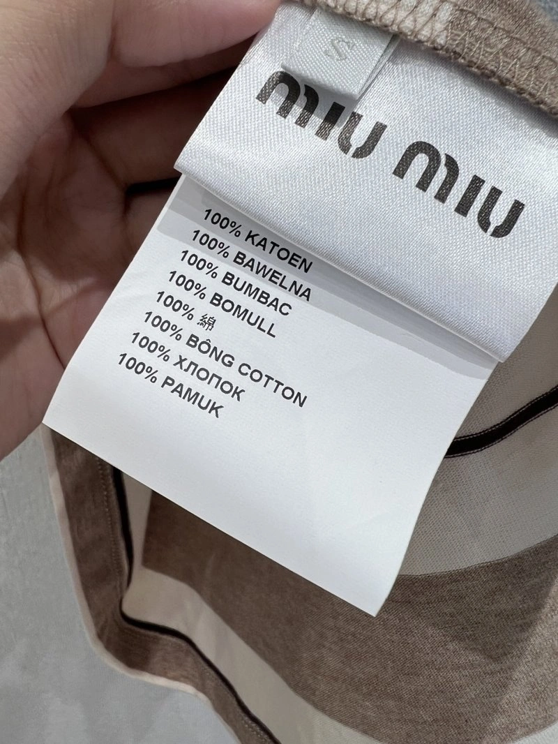 Indistinguishable Miu Miu T-Shirts