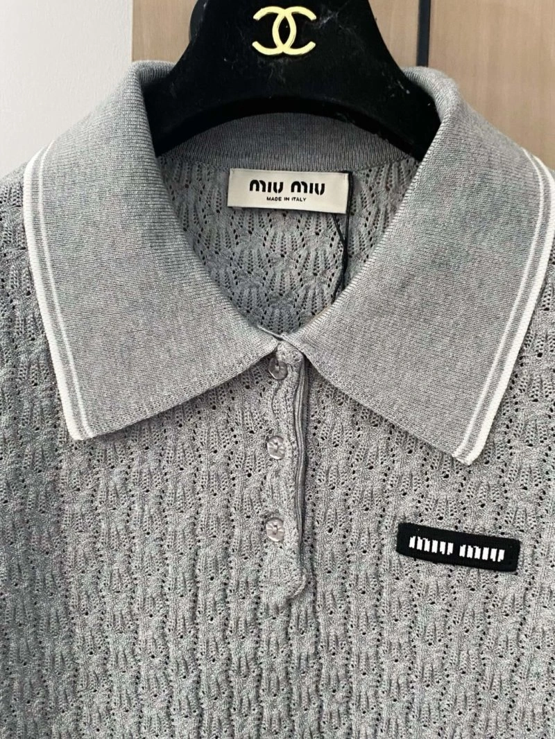 Exact replica Miu Miu T-Shirts