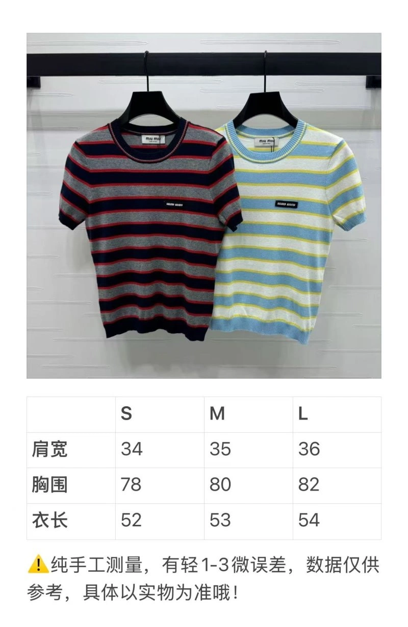 Brand-original Miu Miu T-Shirts