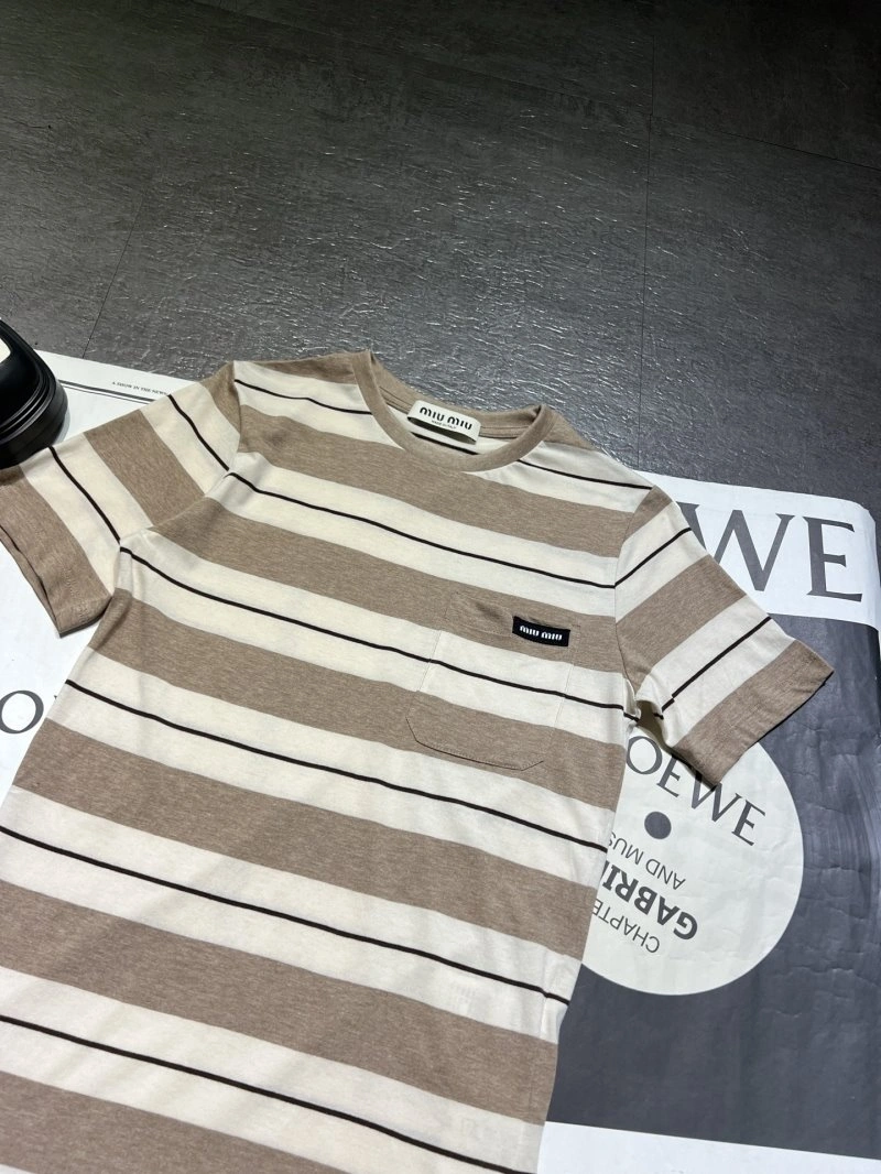Precise copy Miu Miu T-Shirts