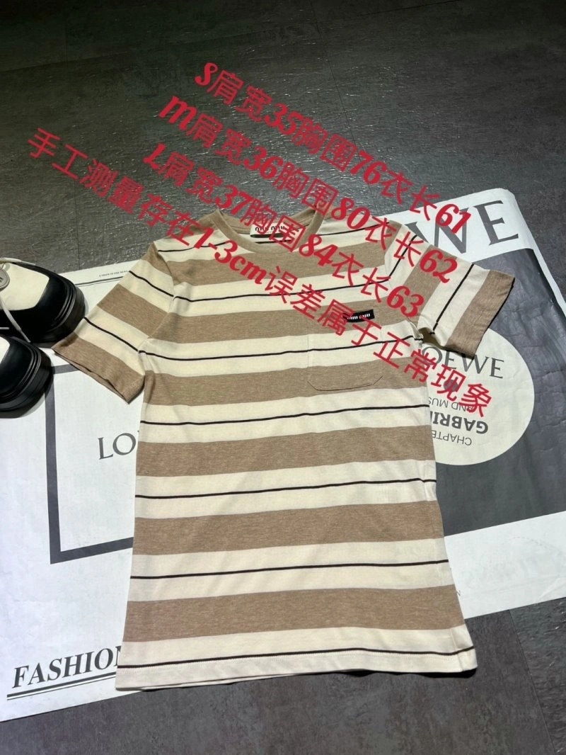 Precise copy Miu Miu T-Shirts