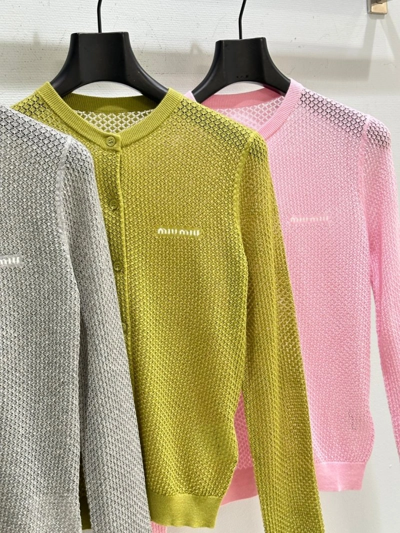 Brand-authenticated Miu Miu T-Shirts