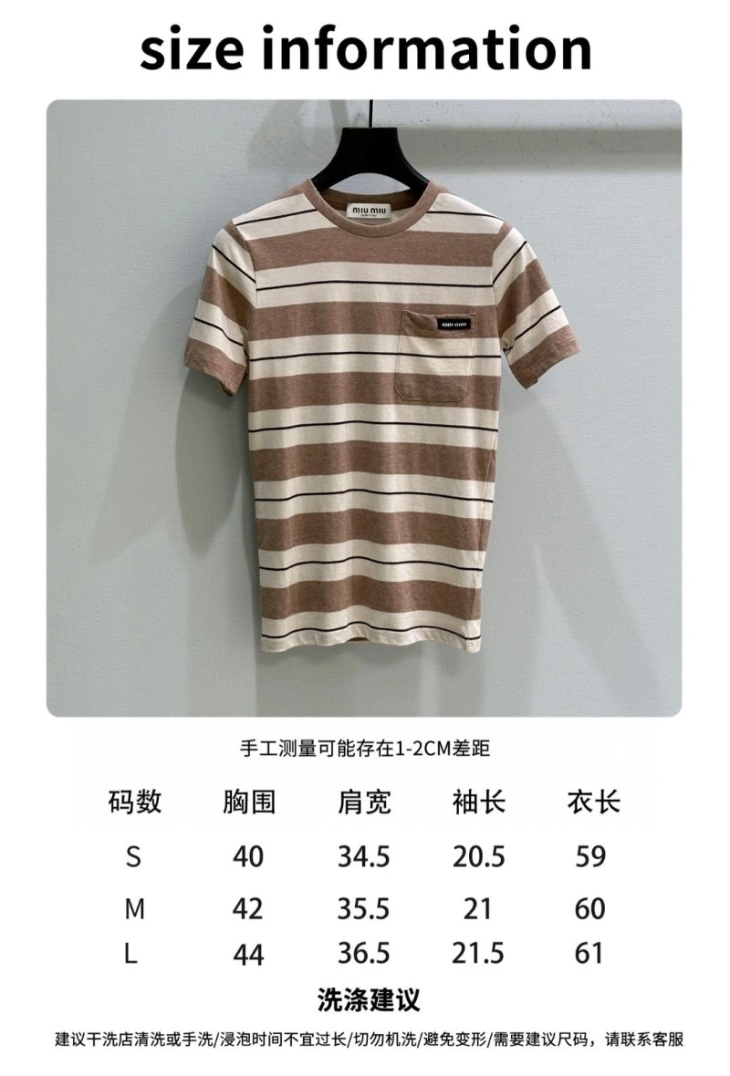 Indistinguishable Miu Miu T-Shirts