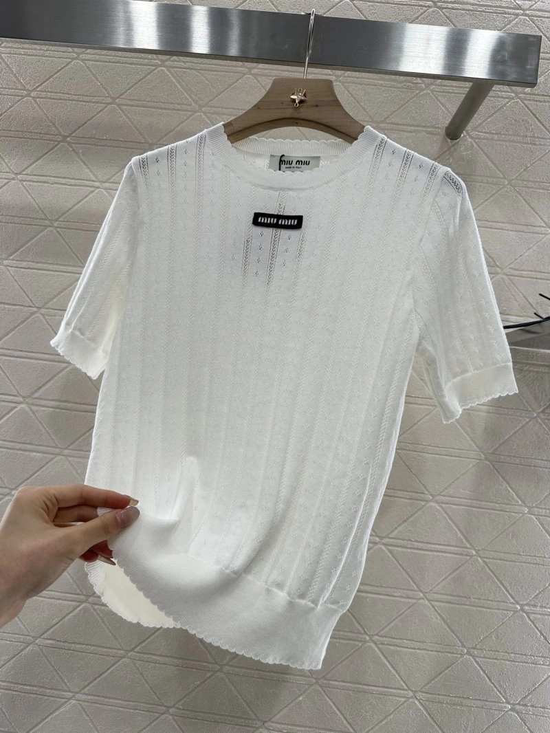 Original Miu Miu T-Shirts