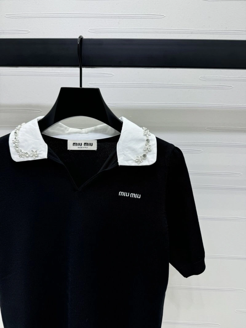 Precise copy Miu Miu T-Shirts