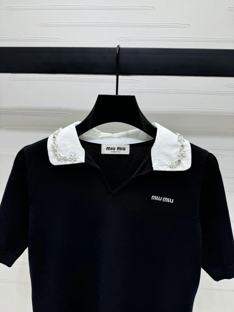 Precise copy Miu Miu T-Shirts
