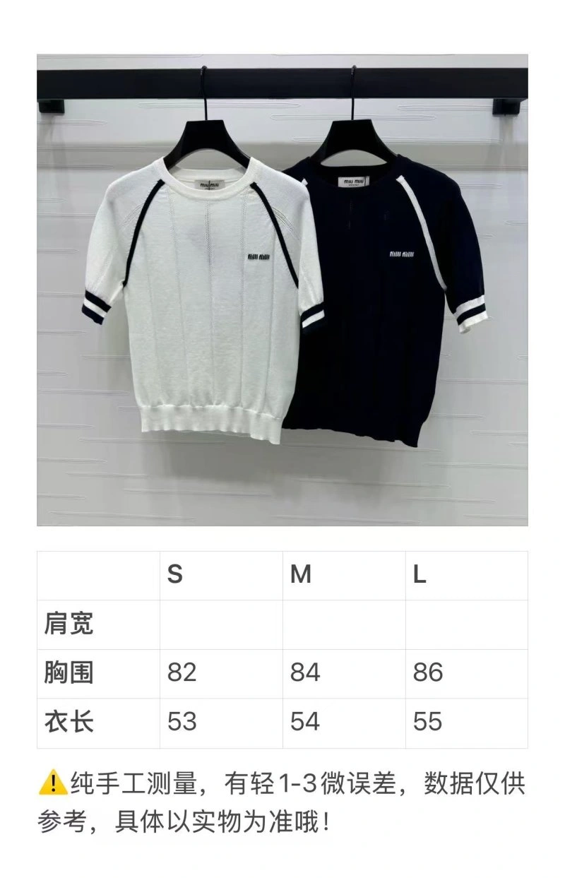 Brand-original Miu Miu T-Shirts