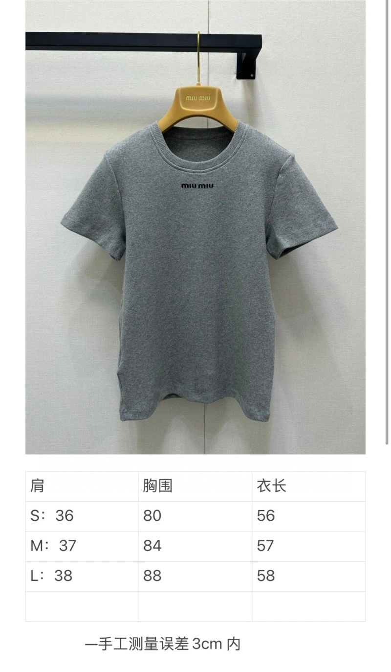 Brand-original Miu Miu T-Shirts