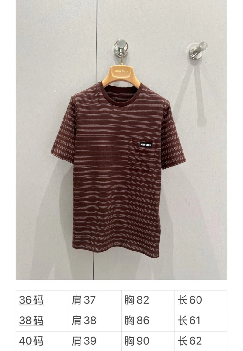Authentic Miu Miu T-Shirts