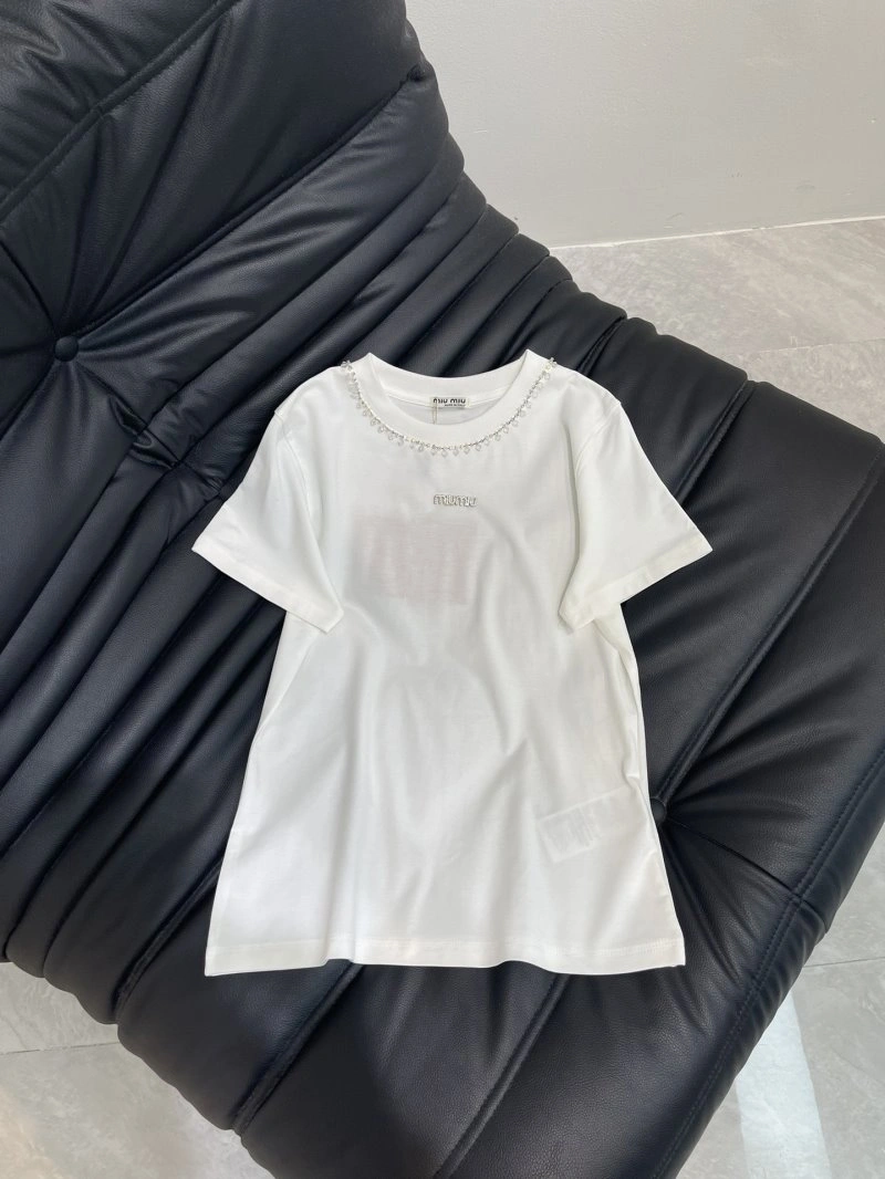 High accuracy Miu Miu T-Shirts
