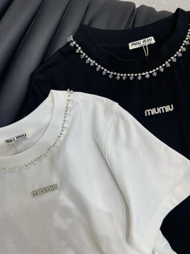 High accuracy Miu Miu T-Shirts