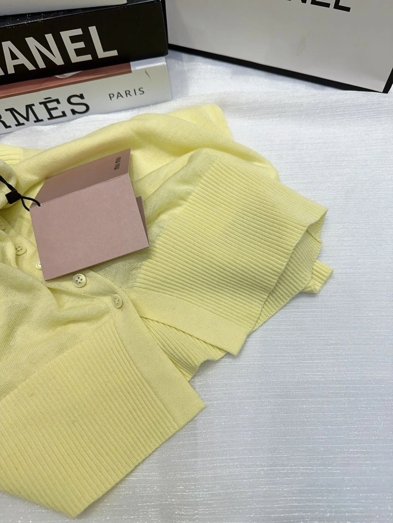 Brand-authenticated Miu Miu T-Shirts