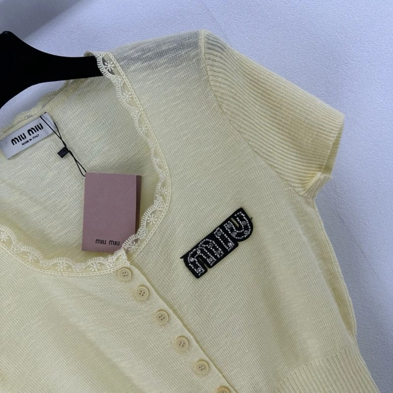 High accuracy Miu Miu T-Shirts