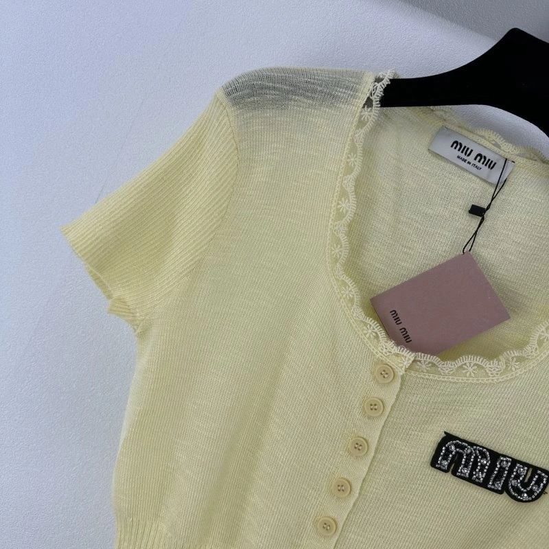 High accuracy Miu Miu T-Shirts