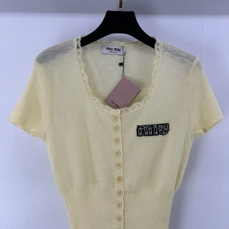 High accuracy Miu Miu T-Shirts
