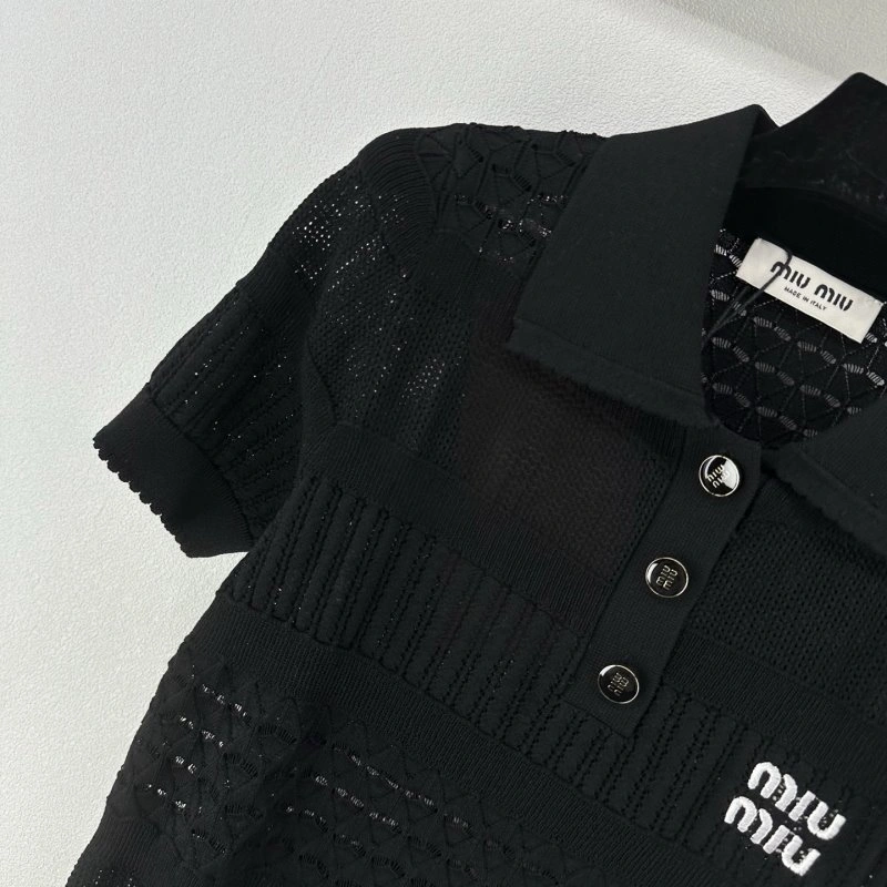 Exact replica Miu Miu T-Shirts