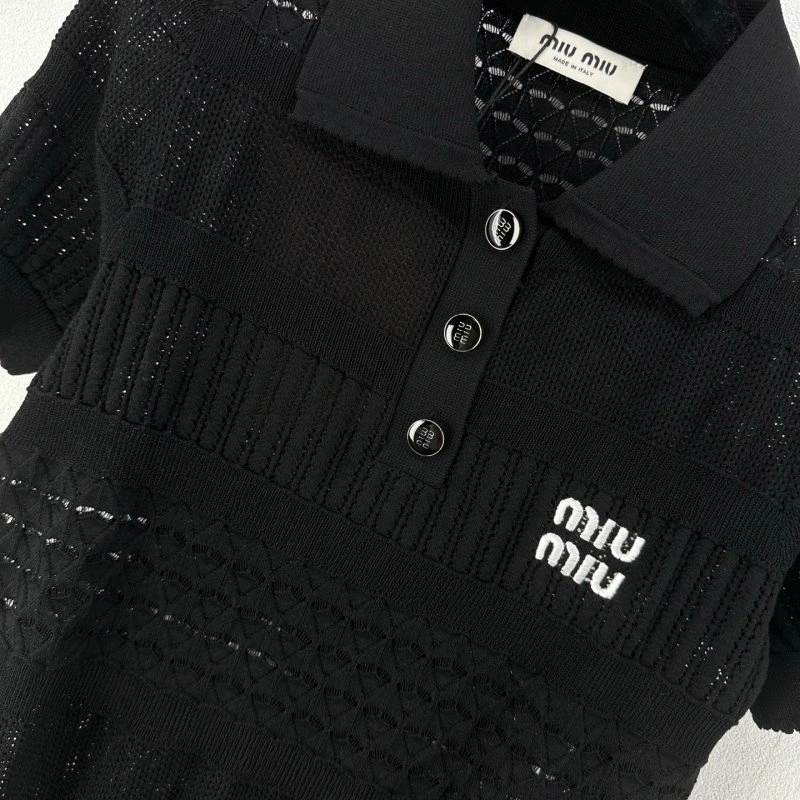 Exact replica Miu Miu T-Shirts