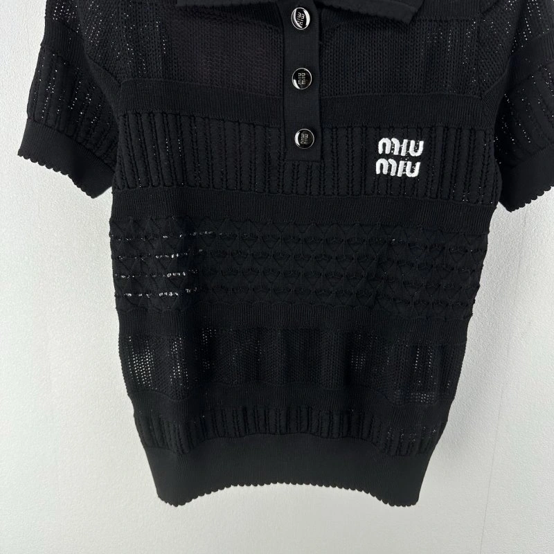 Exact replica Miu Miu T-Shirts
