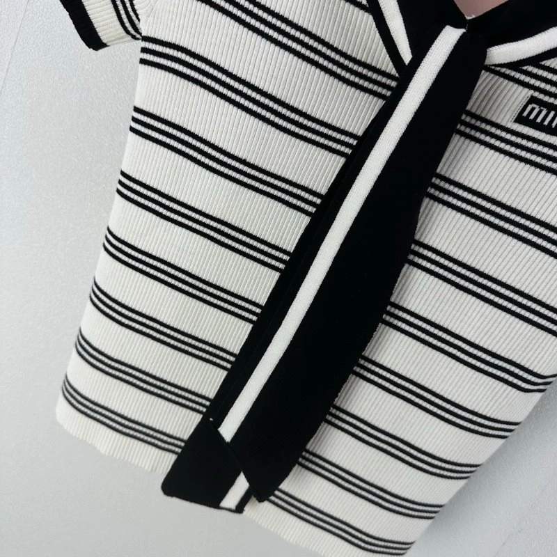 Brand-authenticated Miu Miu T-Shirts