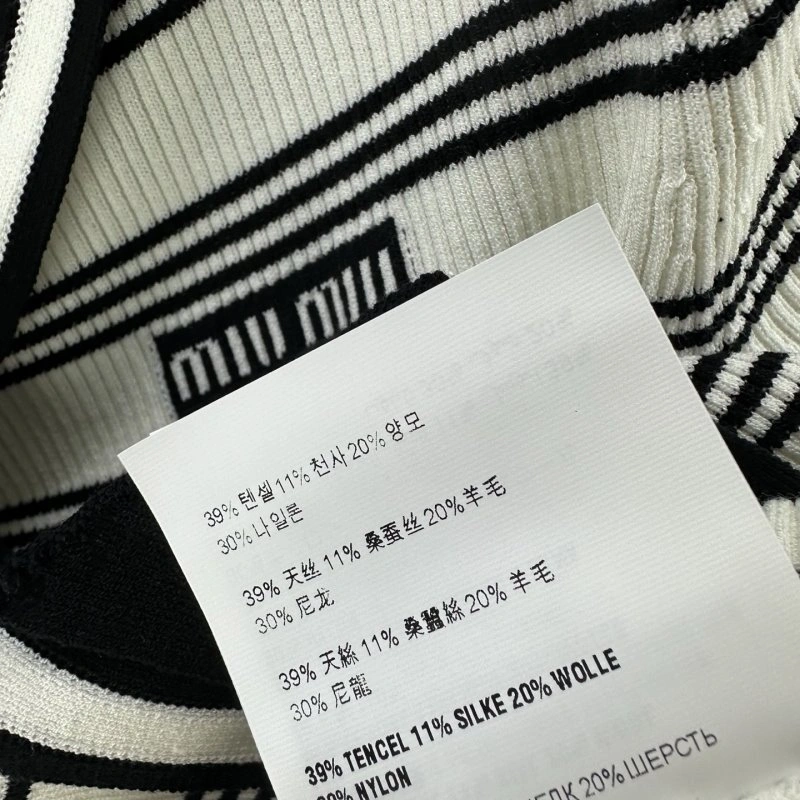 Brand-authenticated Miu Miu T-Shirts