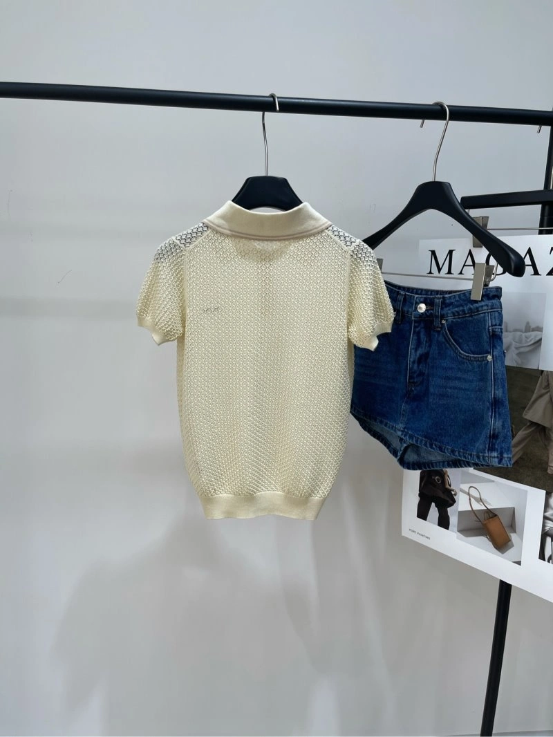 Brand-authenticated Miu Miu T-Shirts