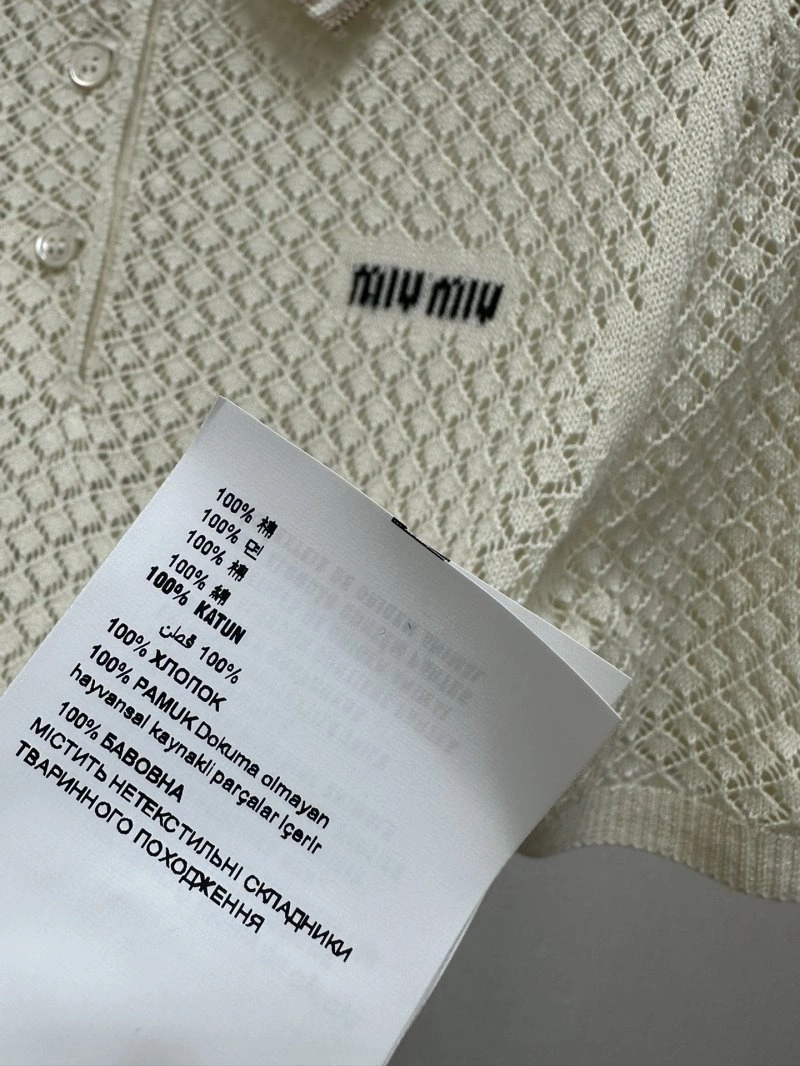 Original Miu Miu T-Shirts