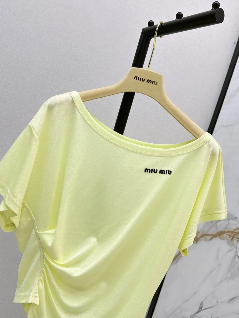 Precise copy Miu Miu T-Shirts