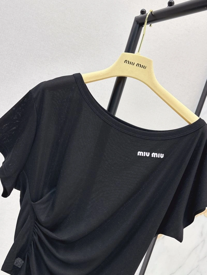 High accuracy Miu Miu T-Shirts