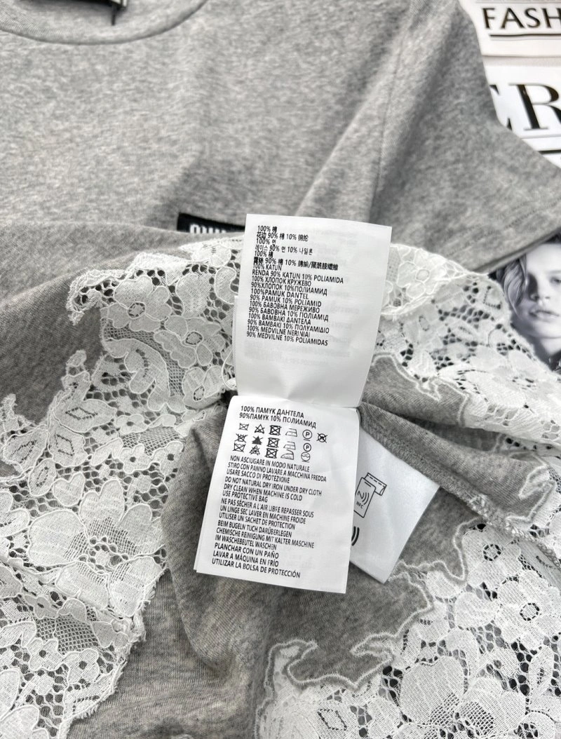 Original Miu Miu T-Shirts