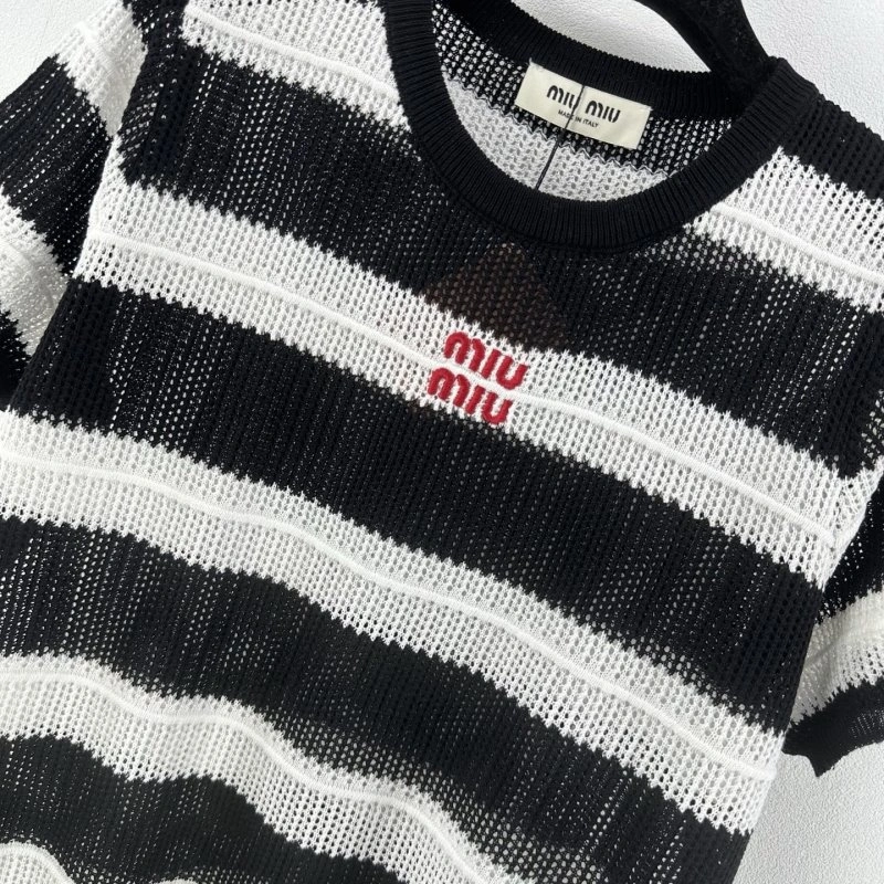 Precise copy Miu Miu T-Shirts