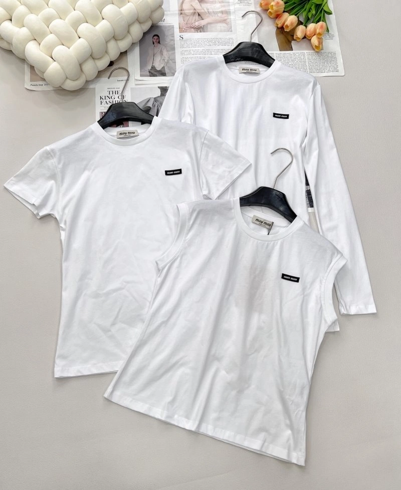 High accuracy Miu Miu T-Shirts