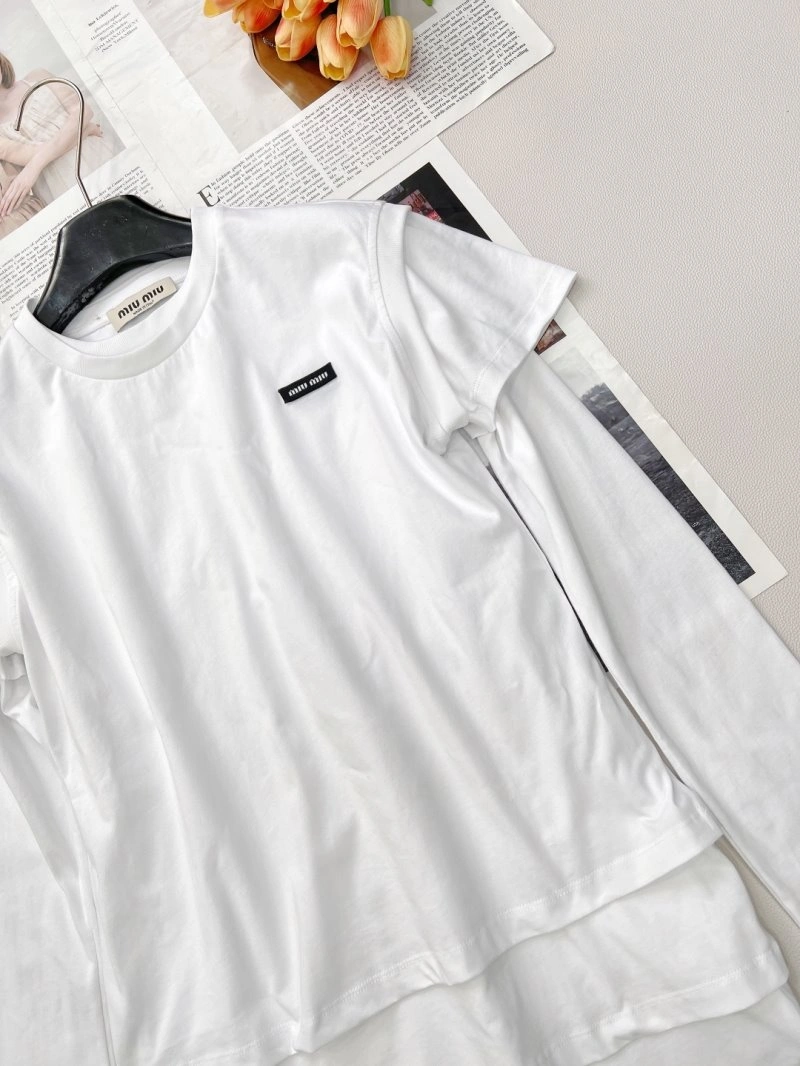 High accuracy Miu Miu T-Shirts