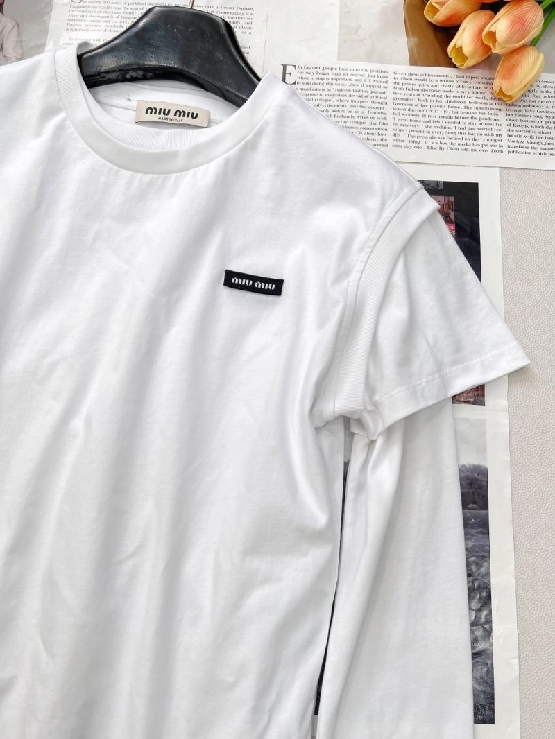 High accuracy Miu Miu T-Shirts