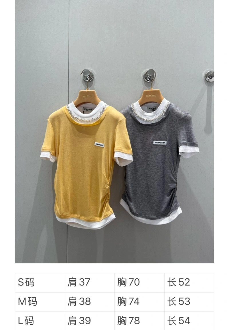Official Miu Miu T-Shirts