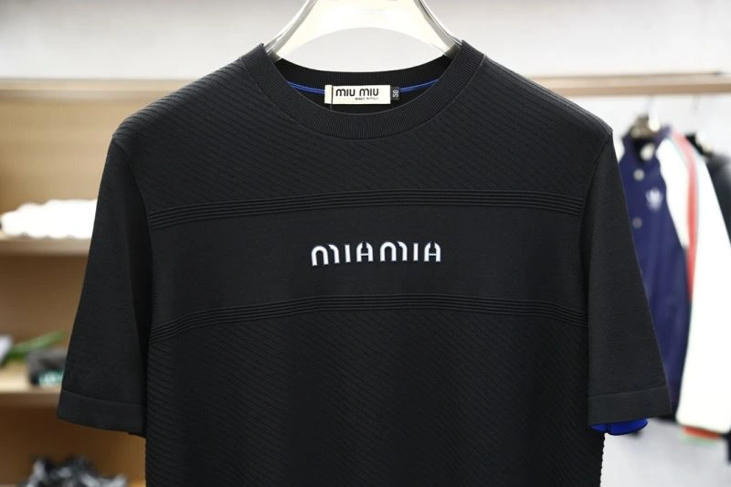 Exact replica Miu Miu T-Shirts