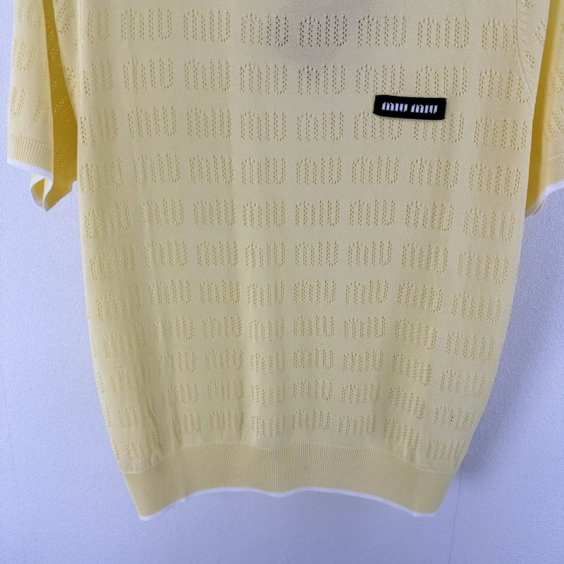 Exact replica Miu Miu T-Shirts