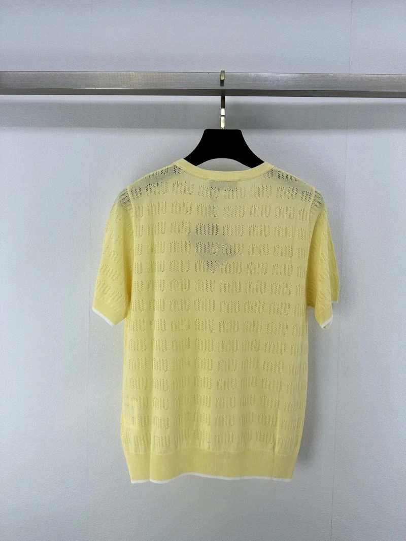 Exact replica Miu Miu T-Shirts