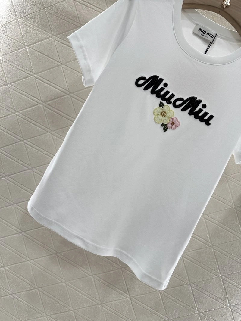 High accuracy Miu Miu T-Shirts