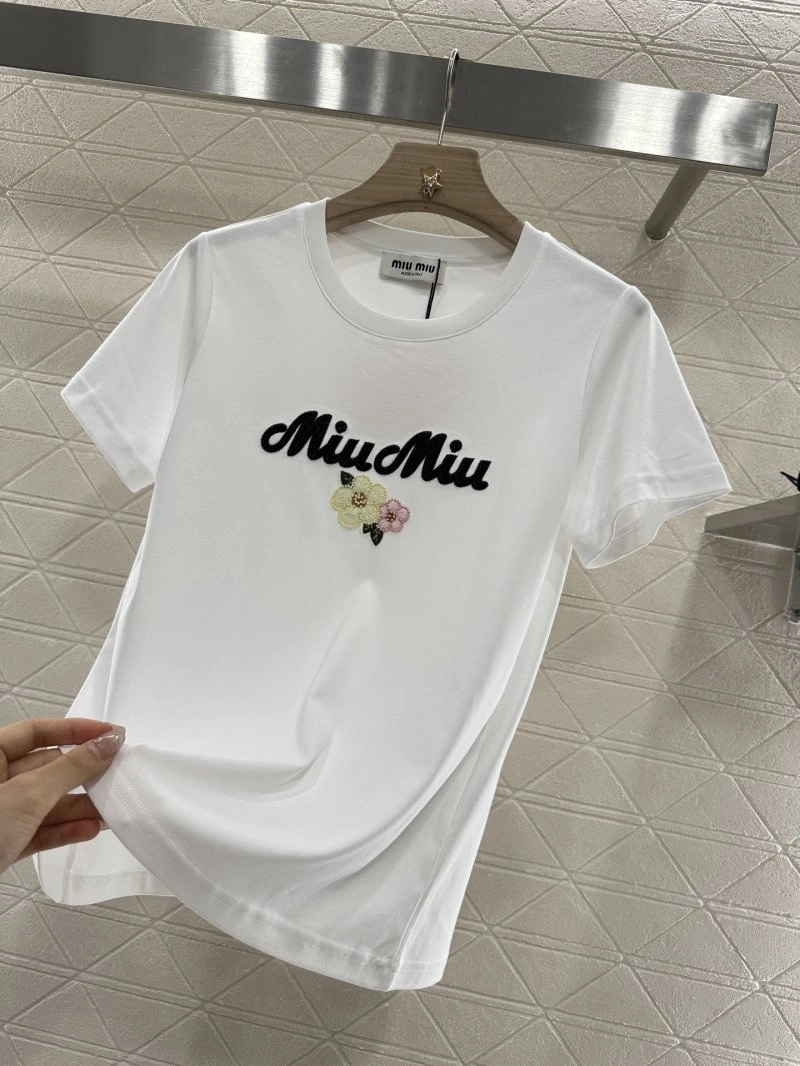 High accuracy Miu Miu T-Shirts