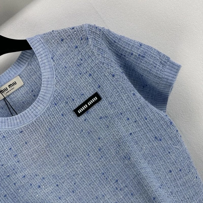 Precise copy Miu Miu T-Shirts