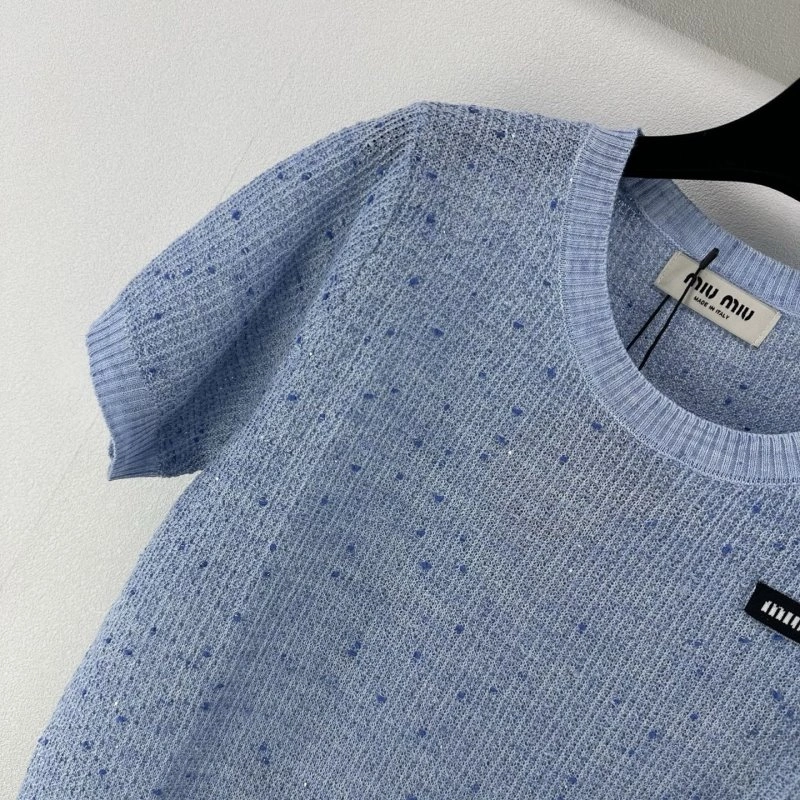 Precise copy Miu Miu T-Shirts