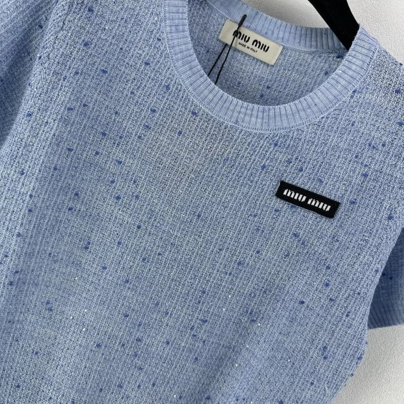 Precise copy Miu Miu T-Shirts