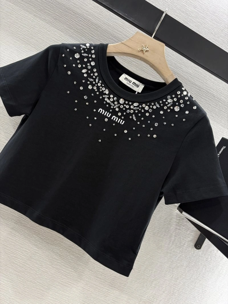 Precise copy Miu Miu T-Shirts